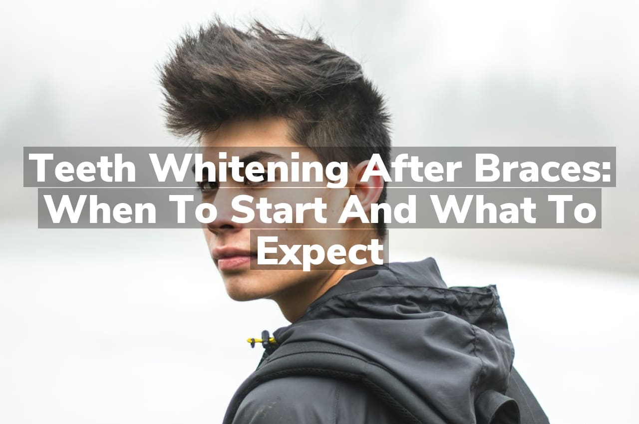 Teeth Whitening After Braces: When to Start and What to Expect | One ...